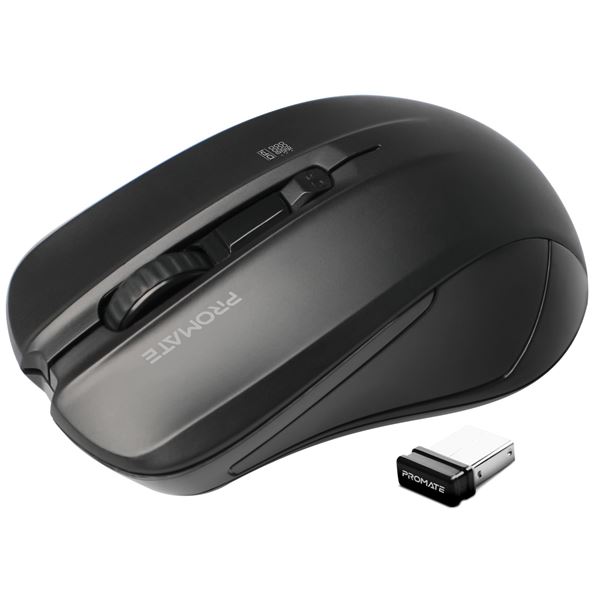 PROMATE Ergonomic Wireless Mouse with Ambidextrous Design (Pro# CONTOU ...