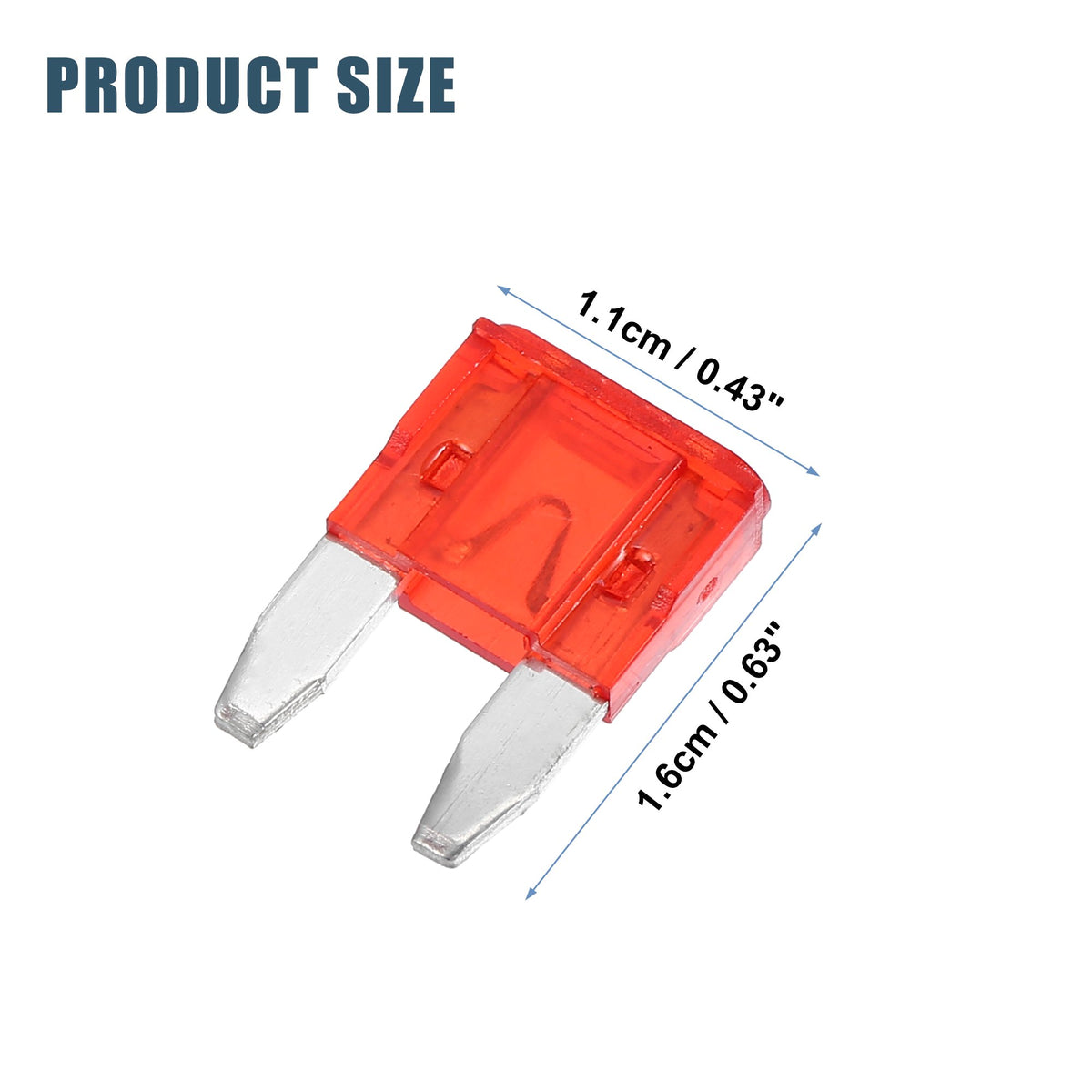 10A Red Mini Blade Fuse (Pro# FUS404) – N-Tech 2021 Ltd