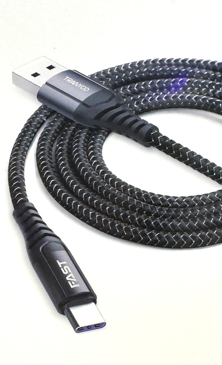 2M USB-C TO USB-A Fast Charging / Data CABLE BRAIDED (Pro# UBC813) – N ...