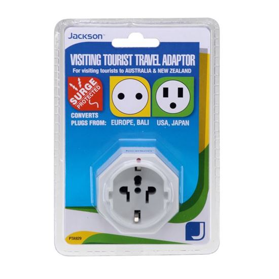 JACKSON 1x Outlet Travel Adaptor. Converts US, USA/Asian Plugs for – N ...