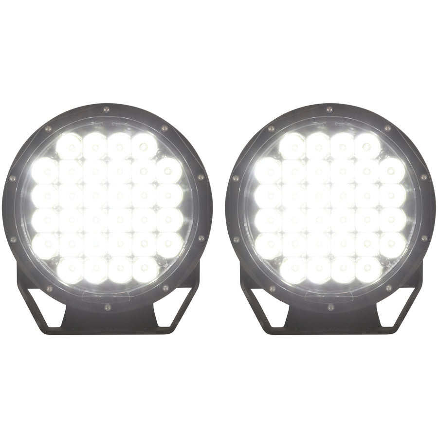 6000 Lumen 7 Inch Solid LED Driving Light, Sold as Pair (Pro# SL4001 ...